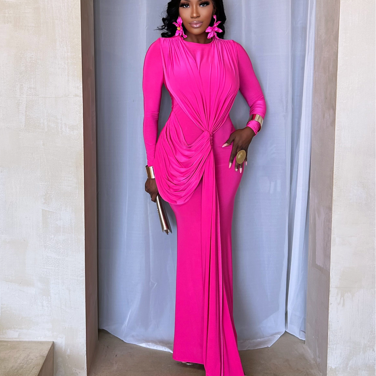 Pink Dynasty Dress – DaintyByBey