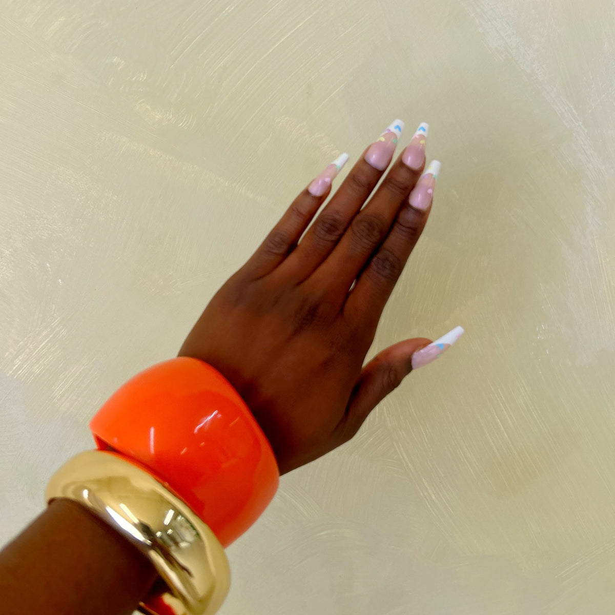 Jumbo Orange Bangle – DaintyByBey